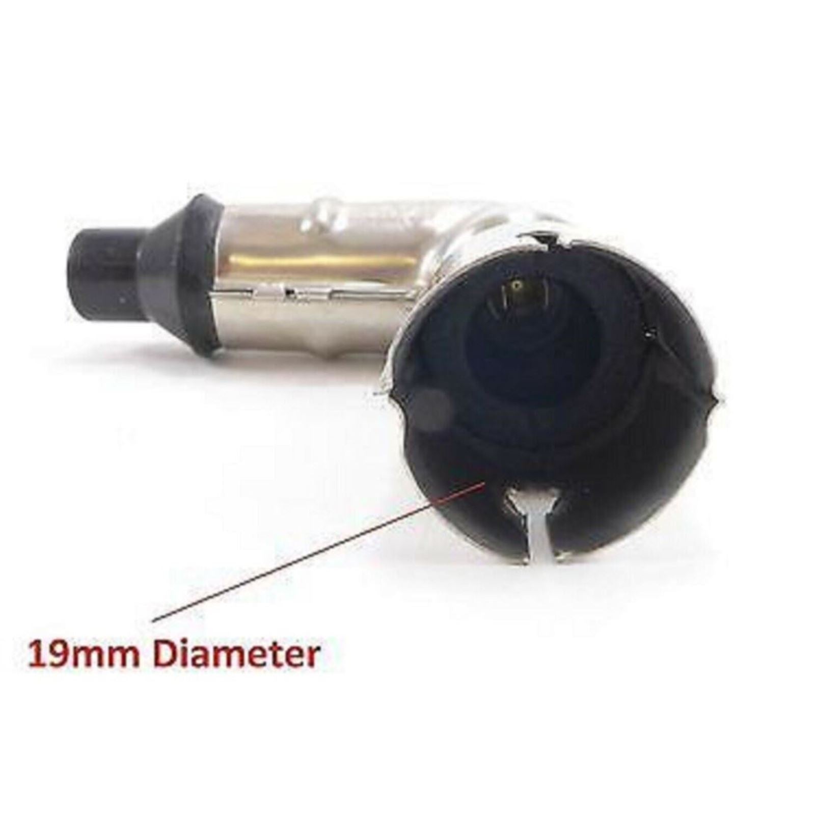 2FastMoto 90 Degree Metal Spark Plug Cap 5k ohms with Rubber Boot [MPN ...