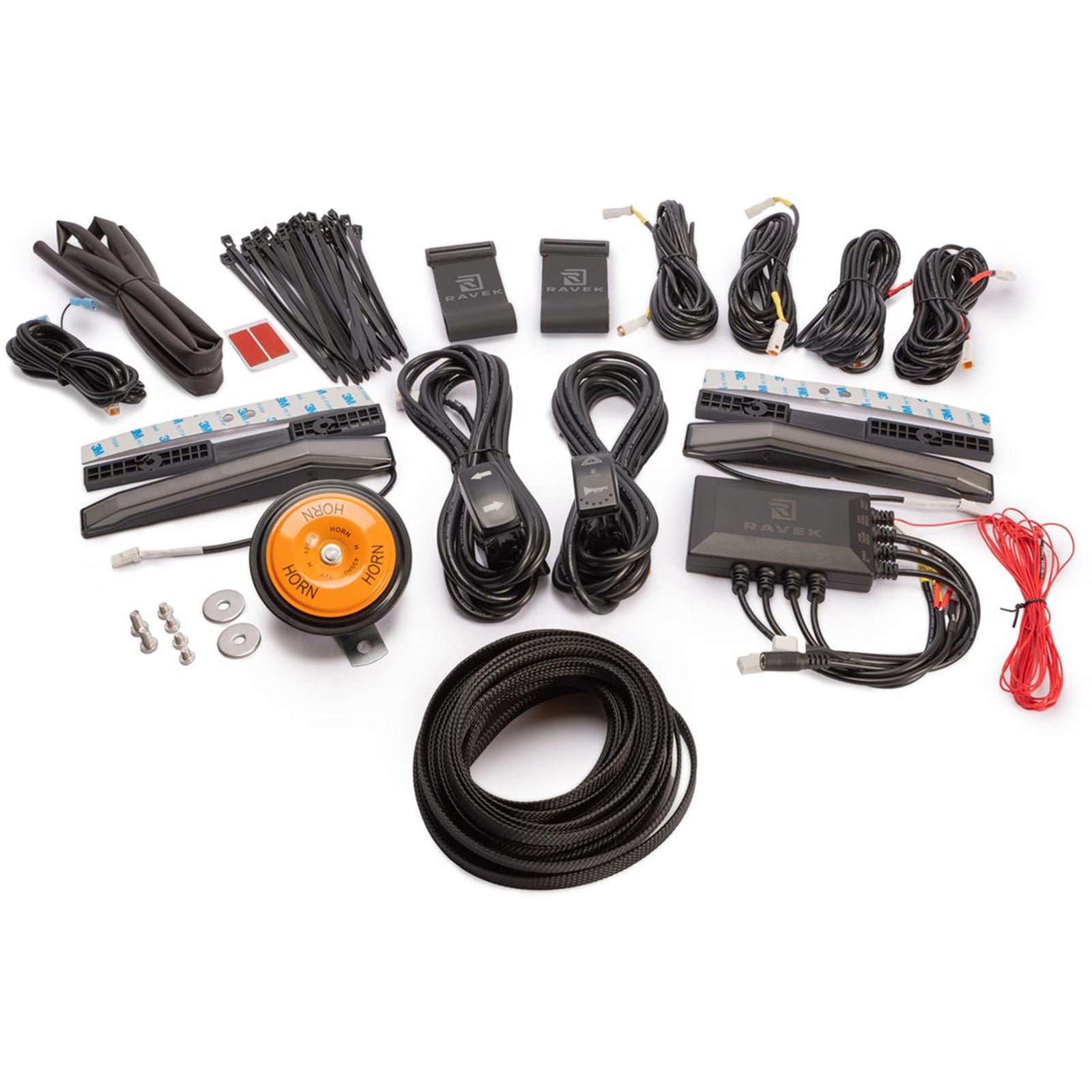 Ravek Turn Signal Kit - White Running Light fits Yamaha Wolverine X4 ...